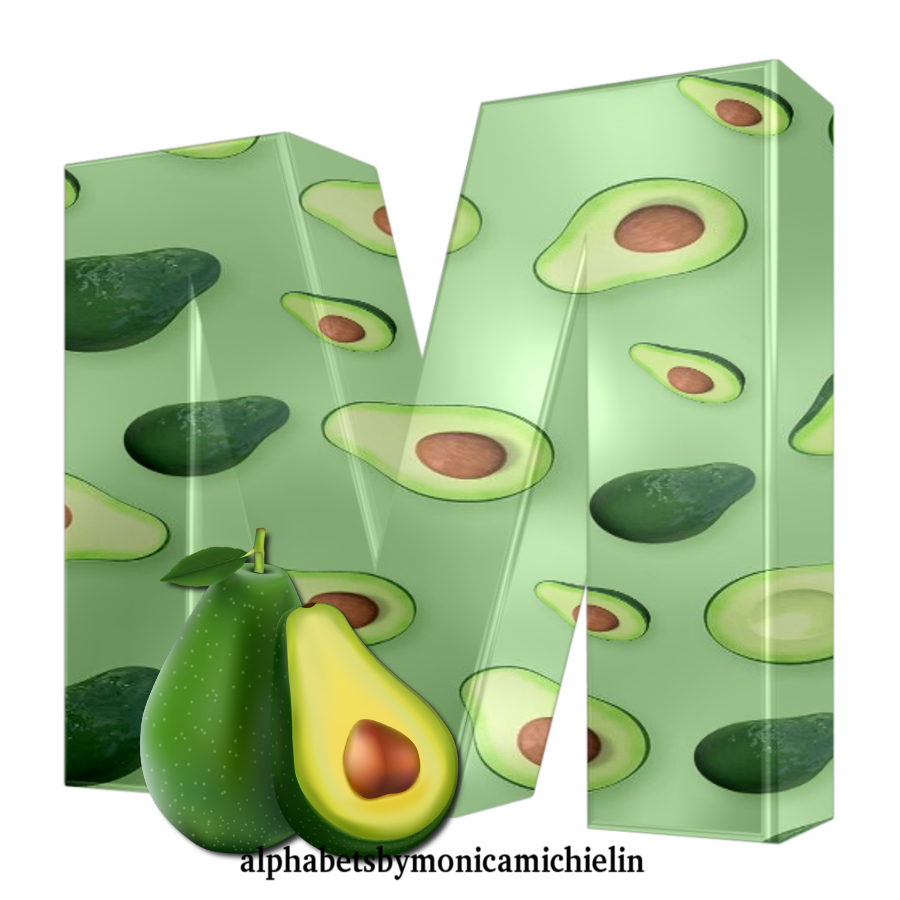 Monica Michielin Alphabets: ALFABETO ABACATE E BENEFICIOS DA FRUTA ...