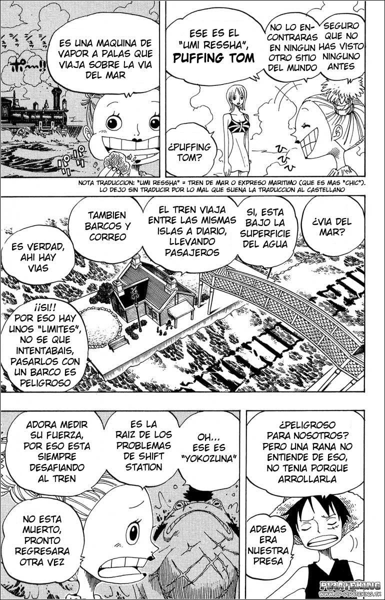 One Piece Manga Capitulo 322. Puffing Tom ~ ParaisoGrandLine