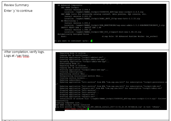 Basis and others: SAP HANA 2.0 Cockpit Installation and Configuration ...