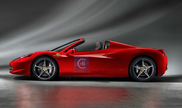 Vazam na internet as primeiras imagens da Ferrari 480 Spider
