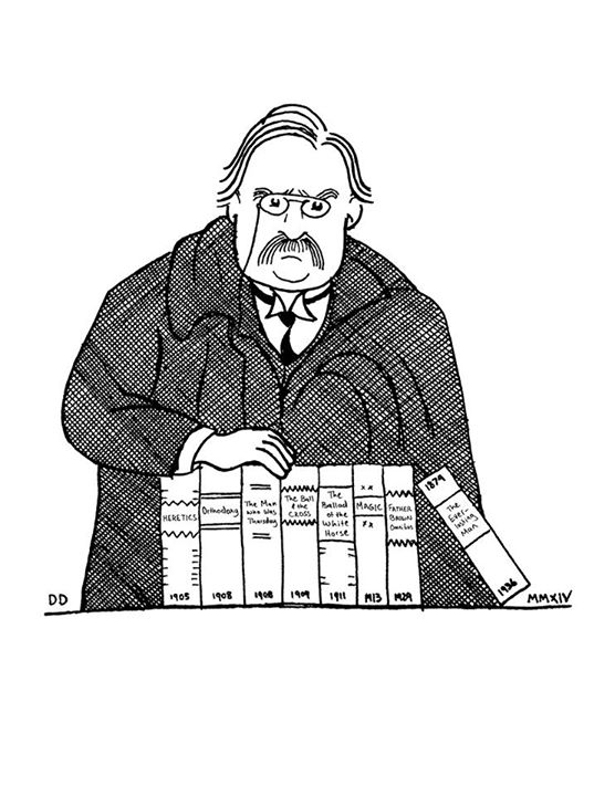 Philosophers' Corner: G. K. Chesterton on Drawing the Line