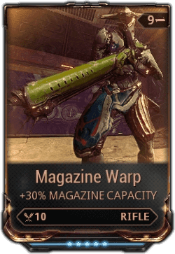 Magazine Warp (ライフル/Javlok/Prime) | WARFRAME（PS4）備忘録