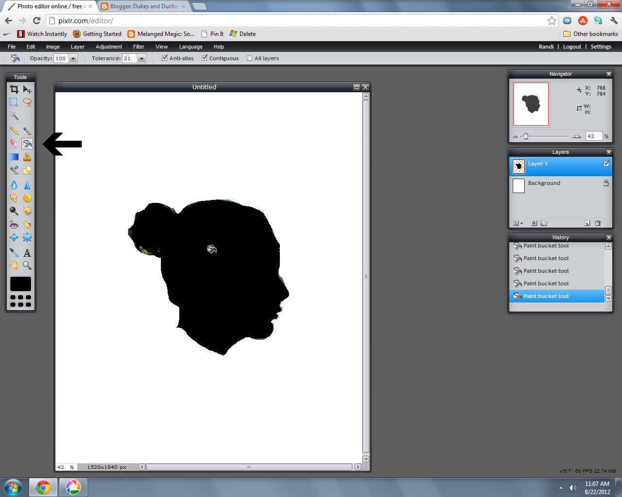 PIXLR: Free Online Silhouette Creator | Make Photo Silhouettes