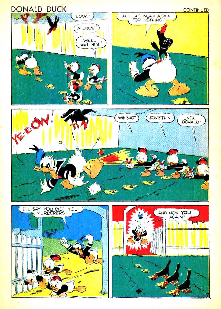 Walt Disney's Comics and Stories #31 - Carl Barks art - Pencil Ink
