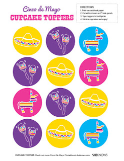 5 de Mayo: Free Printable Mini Kit. - Oh My Fiesta! in english