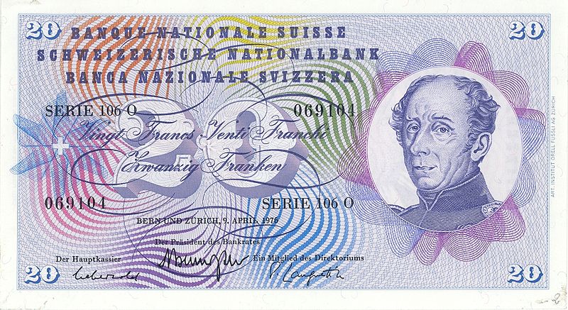 Flyer Goodness: Swiss Banknotes