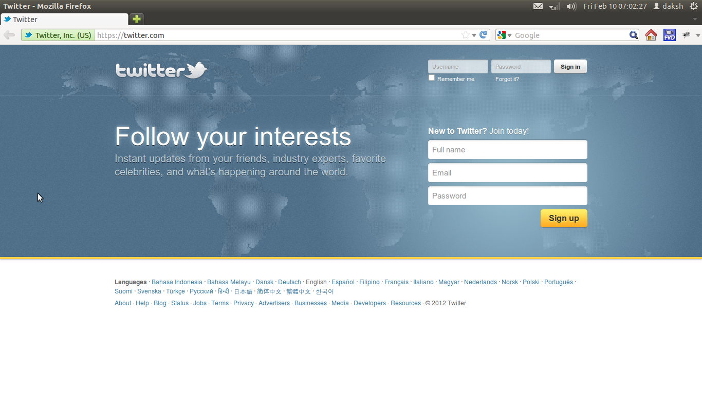 Web Updates: Twitter's New Look Vs. Old Look