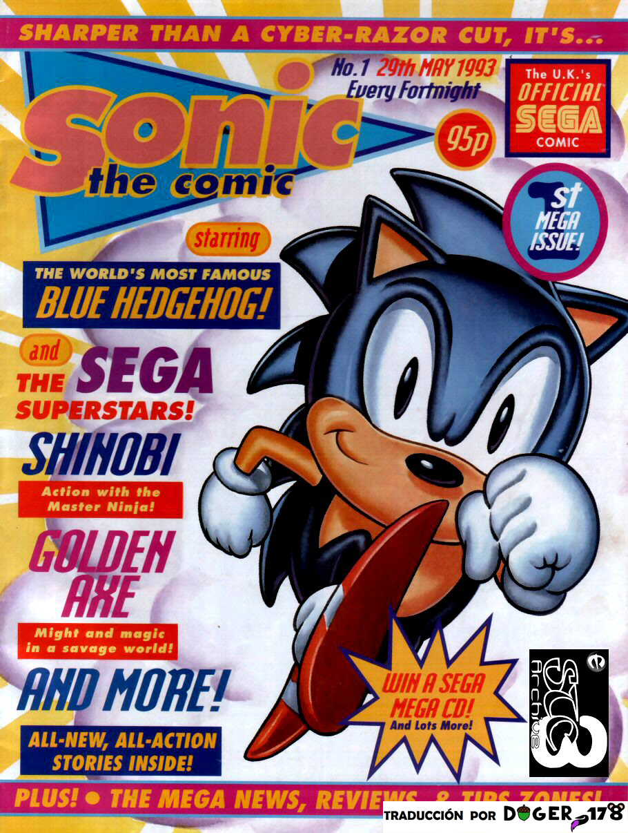 Sonic the Comic - Issue 001 [Fleetway] - The Tails Archive