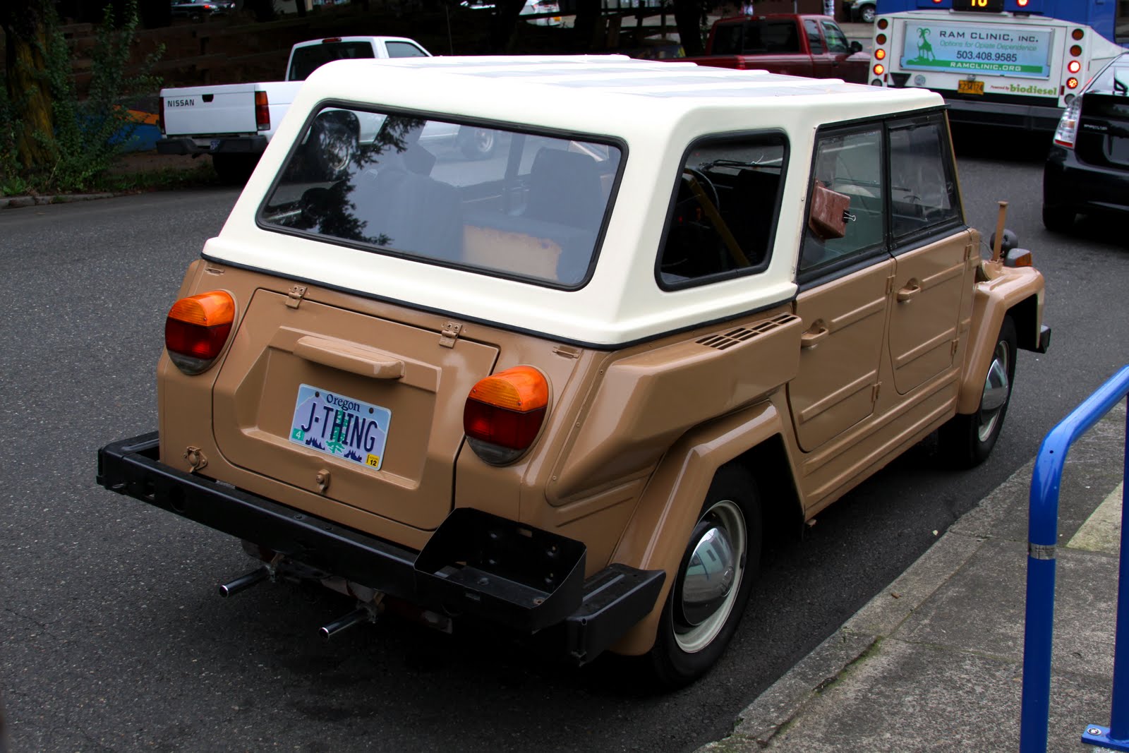 OLD PARKED CARS.: 1973 Volkswagen Thing.