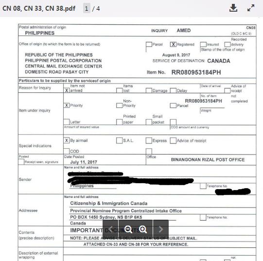 My Philpost Experience 2017