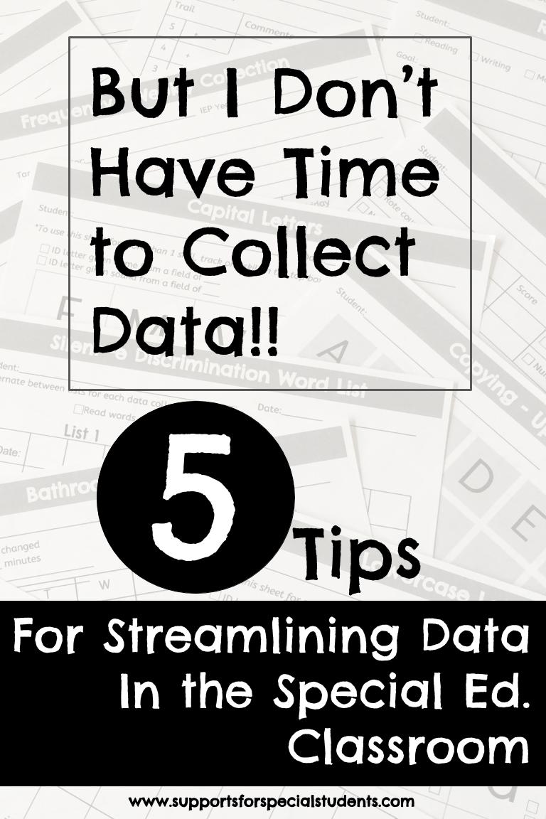 But I Don’t Have Time to Collect Data! - Tips for Streamlining Data ...