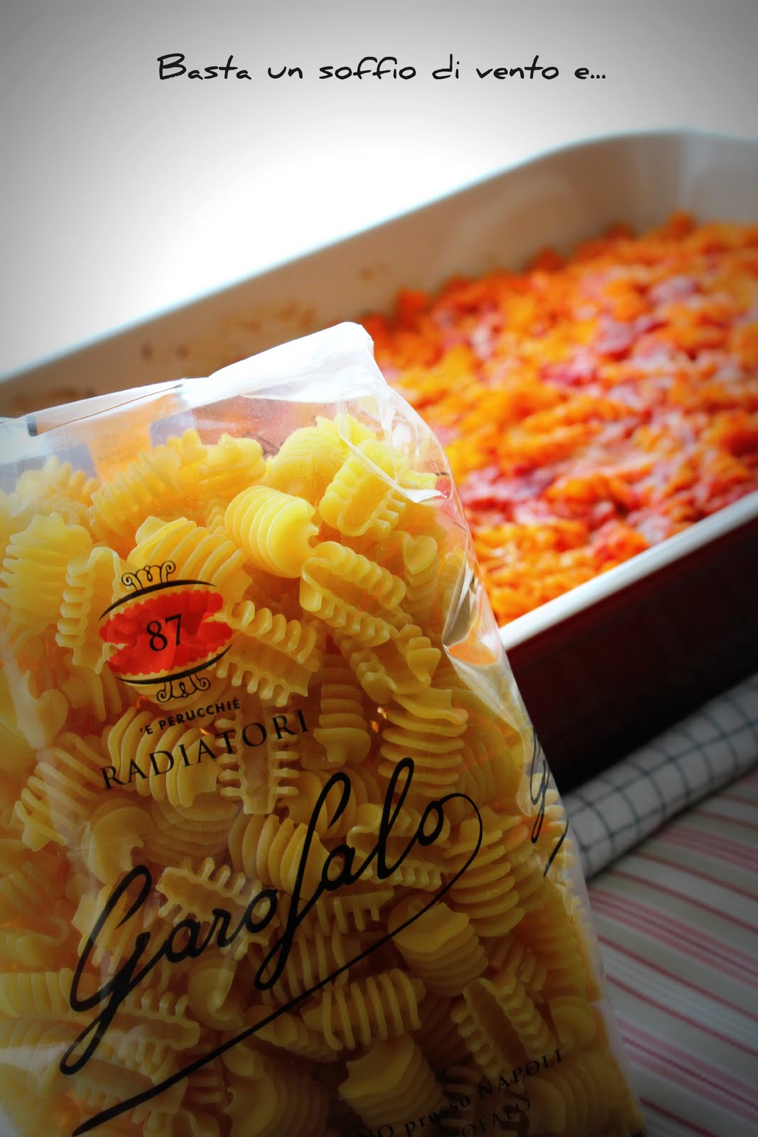 Un soffio di vento : PASTA RICCA AL GRATIN