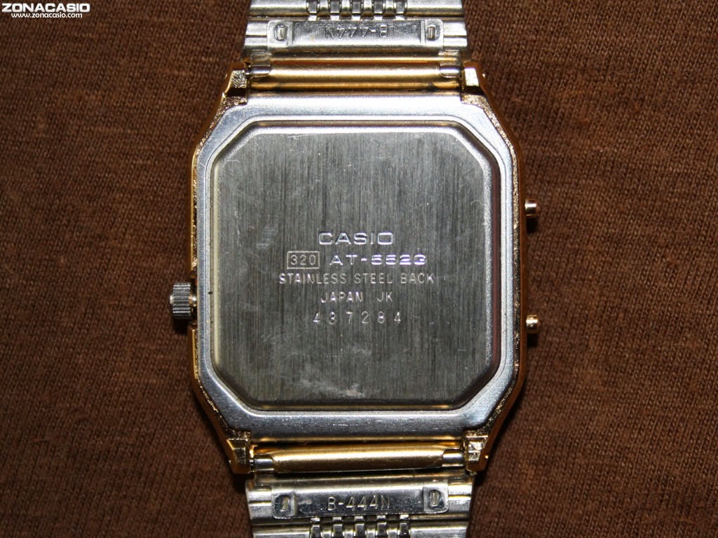 Zona Casio: Casio AT-550: el reloj táctil y ana-digi, cuando los ...