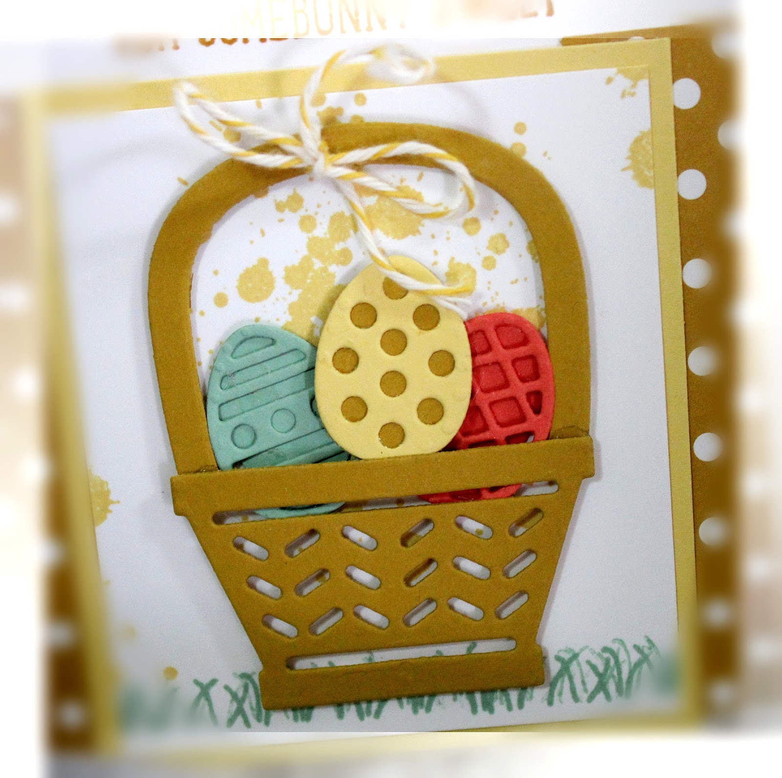 Me, My Stamps and I: Basket Bunch