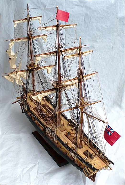 The Great Canadian Model Builders Web Page!: HMS Surprise