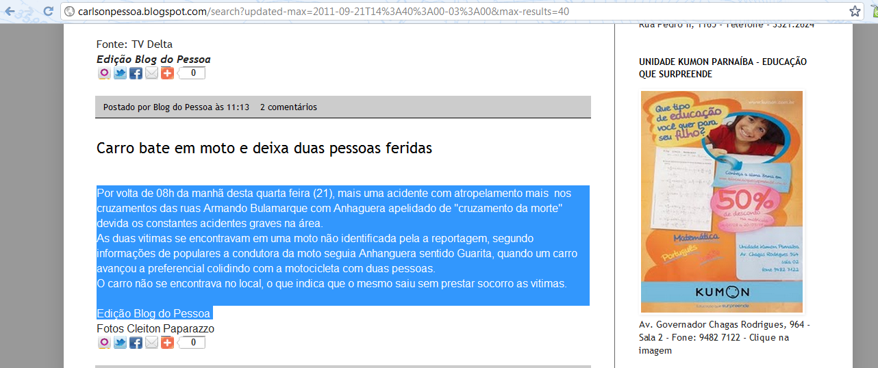 Blog do Pessoa: Vim através deste e-mail, pedir há retificação da sua ...