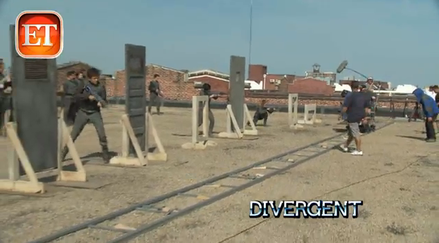 The Divergent Life: FIRST LOOK VIDEO: Entertainment Tonight on the Set ...