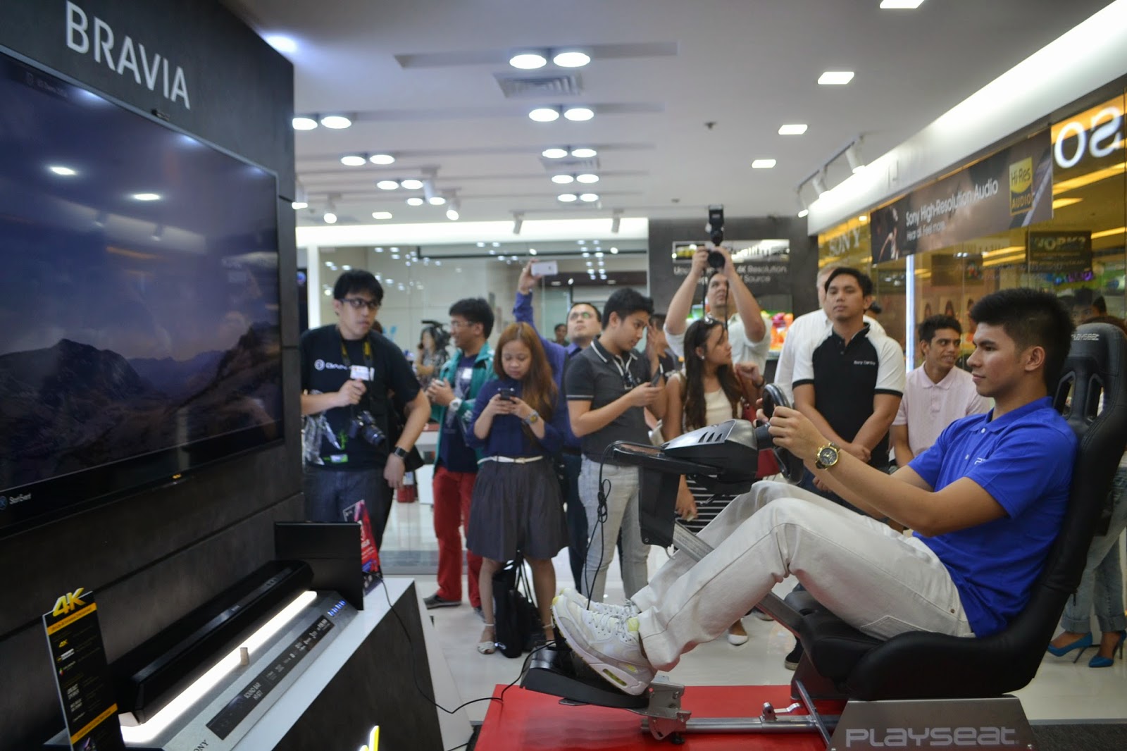 Sony opens flagship store in SM Megamall - Gadget Manila
