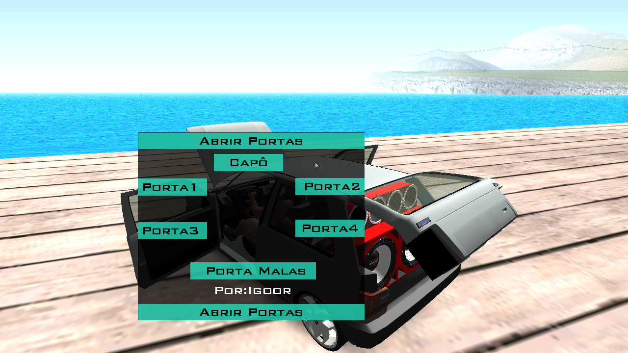 Master Mods - MTA : MTASA: Painel Abrir Portas