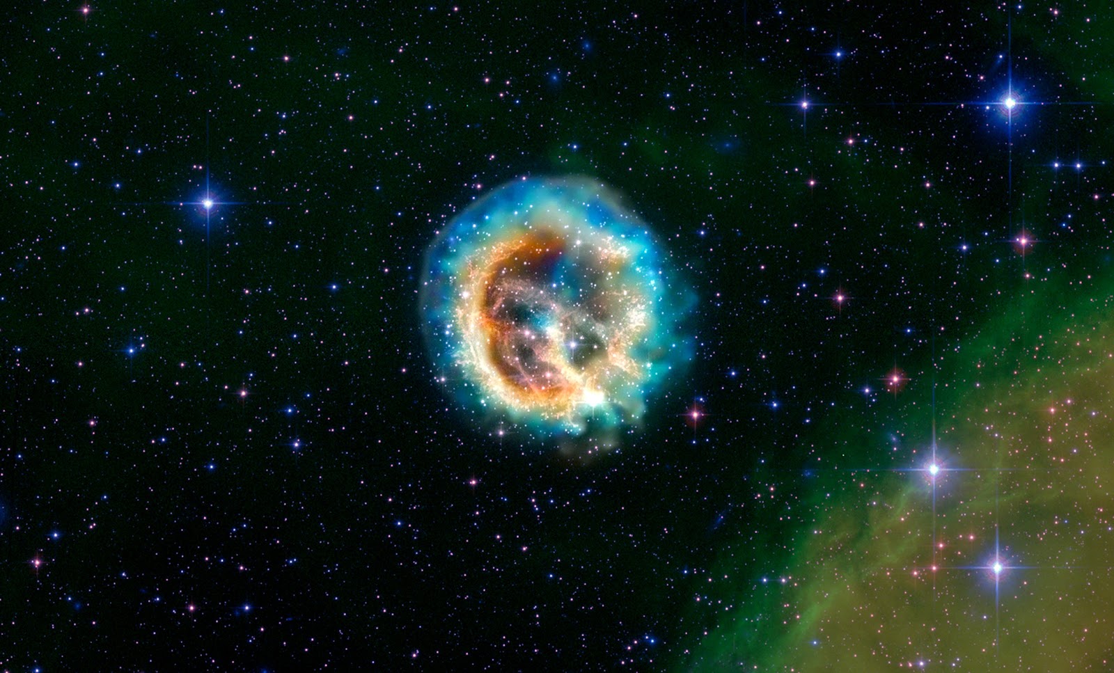 Supernova Remnant E0102 | Earth Blog