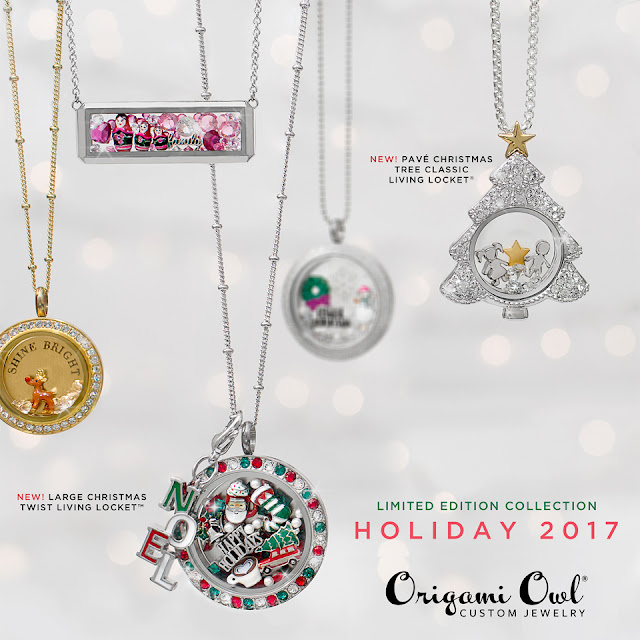 Origami Owl Living Locket 2017 Holiday Collection | Jeanette at Think ...