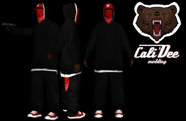 GTA SA LowPoly Mods: Blood Skin