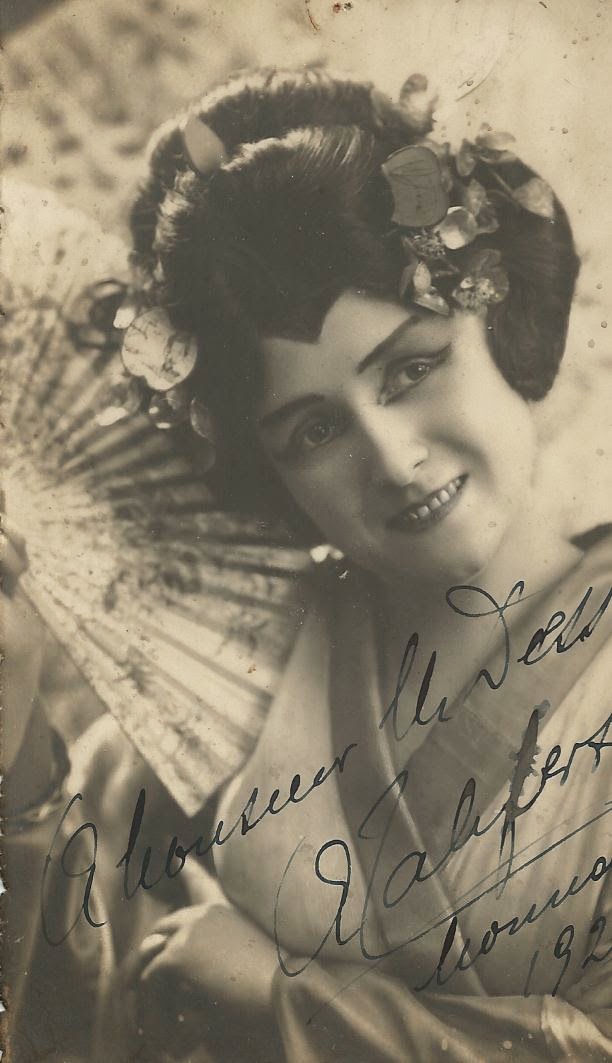 FORGOTTEN OPERA SINGERS : Anna Talifert (Soprano) (? 1900 - ?)