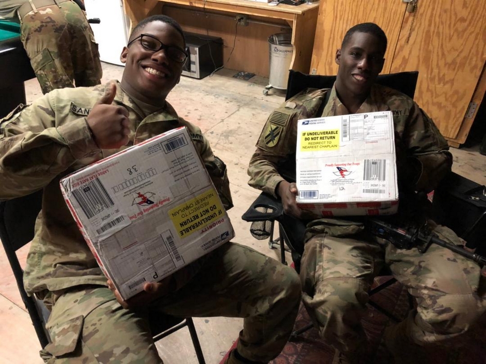 Care Packages for Soldiers: Pictures From the Troops!