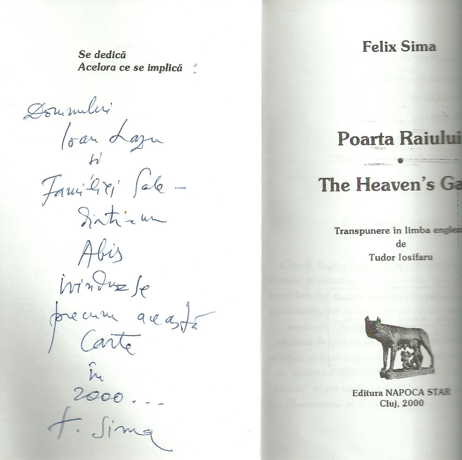 consemnări, poezii, eseuri: O pagină de jurnal, 1991, Cărţile ...