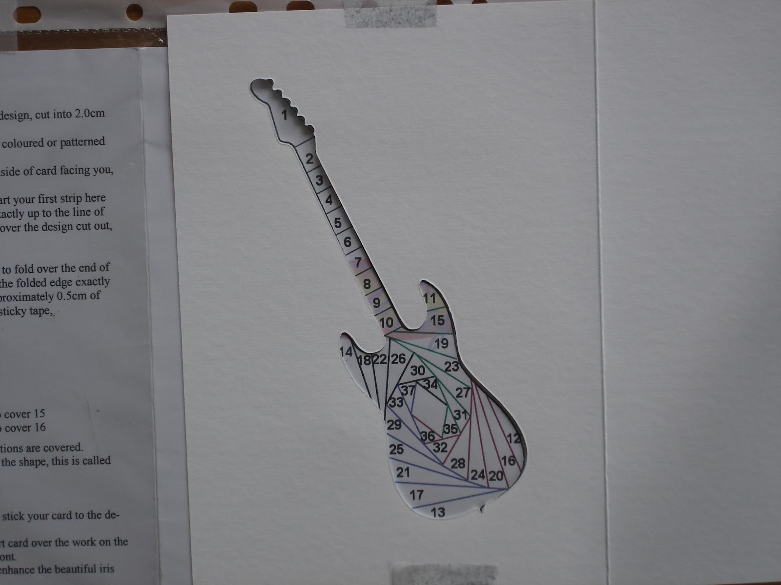 Craftyhobbies: Iris Folding Tutorial