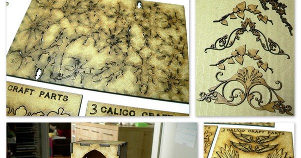 Von Pappe II: Calico Craft Parts - Guest Designer Appearance - Part 2