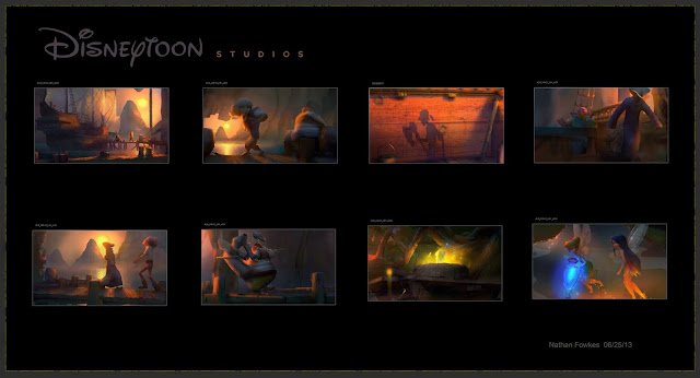 Nathan Fowkes Art: Sequence Color Script