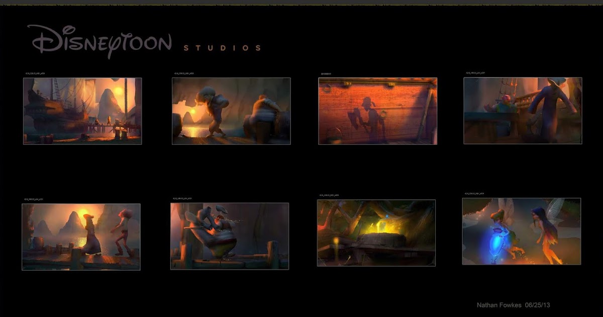 Nathan Fowkes Art: Sequence Color Script