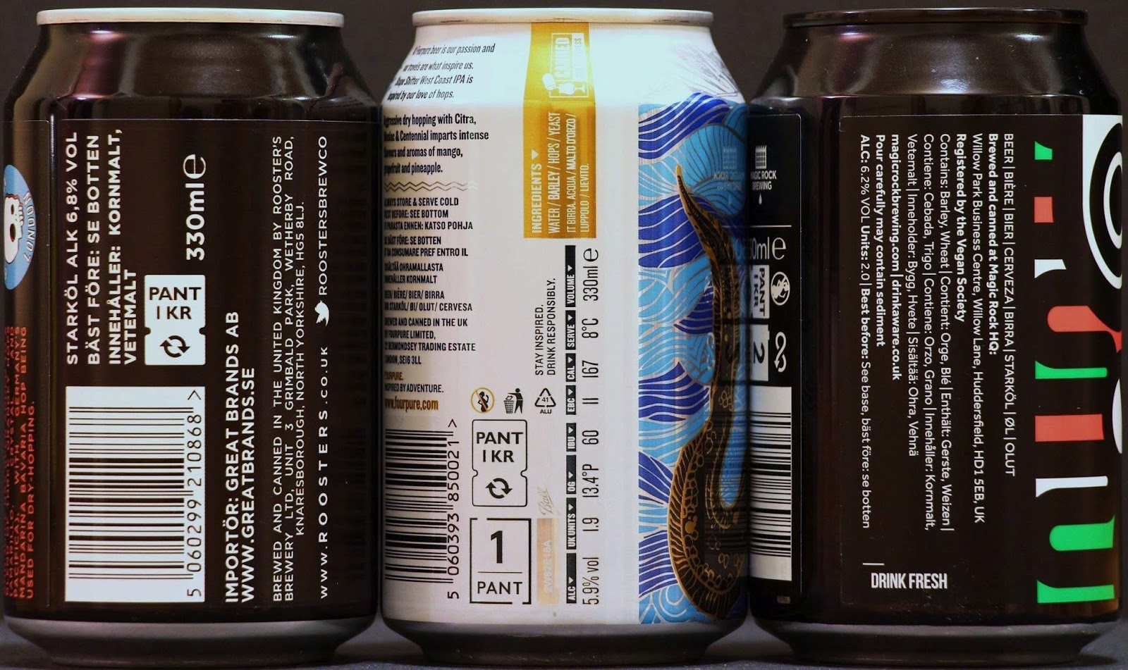 Burk-Bloggen: Roosters / Beavertown By 'Eck Clementine IPA & Fourpure ...