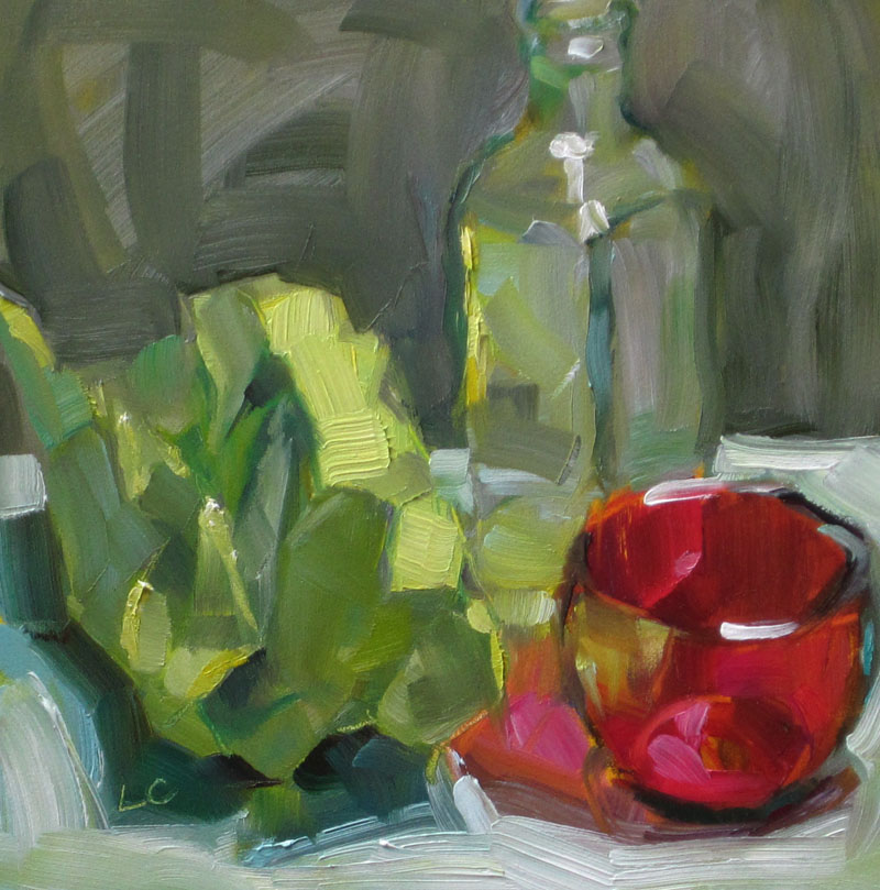 Daily Painter Layne Cook: All Crumpled Up and Nowhere to Go