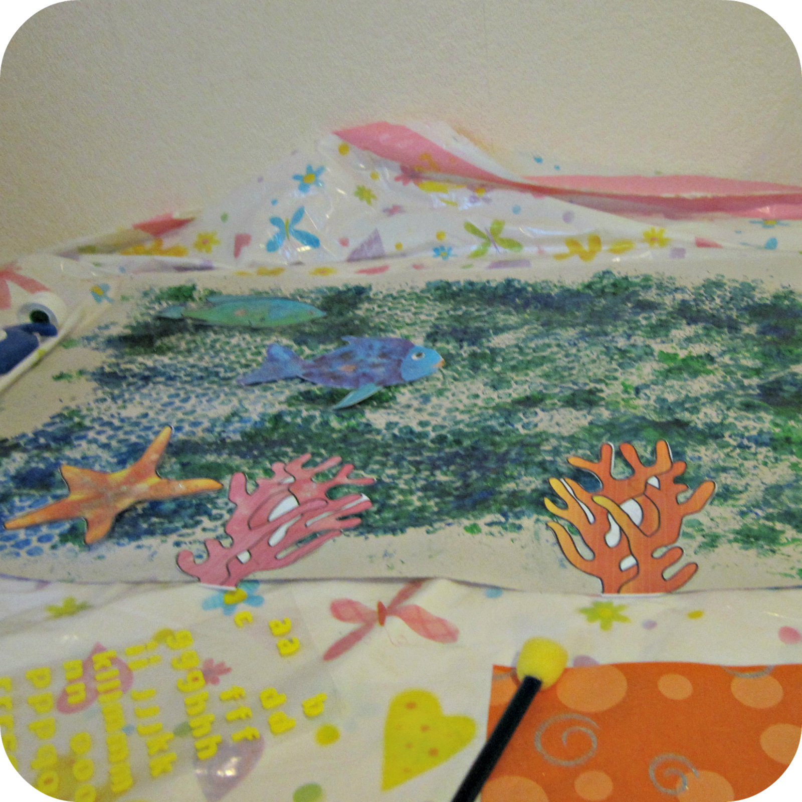 Project : Organised Mummy: {Learning Topics} Under The Sea