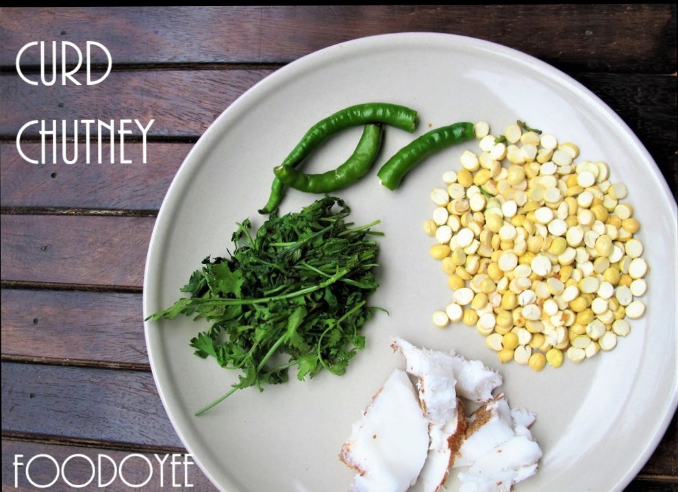 Curd Chutney / Pacchi Majjiga