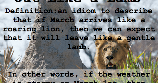 That British Woman: In like a lion, out like a lamb?