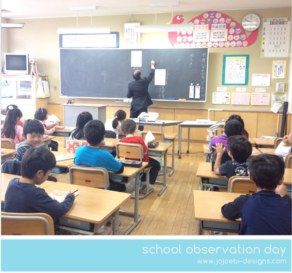 jojoebi designs: School Observation day...