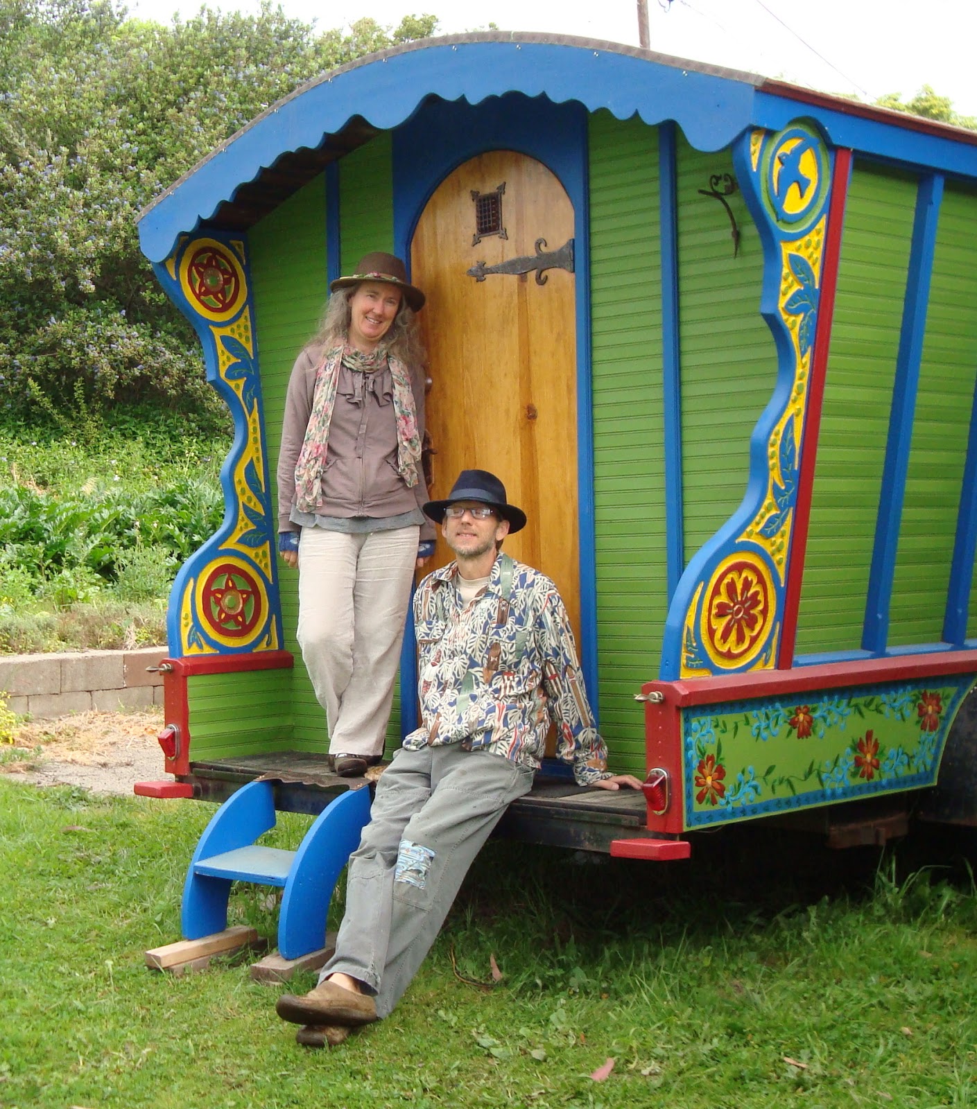 Adventures of the Wandering Book Artists: The Gypsy Wagon
