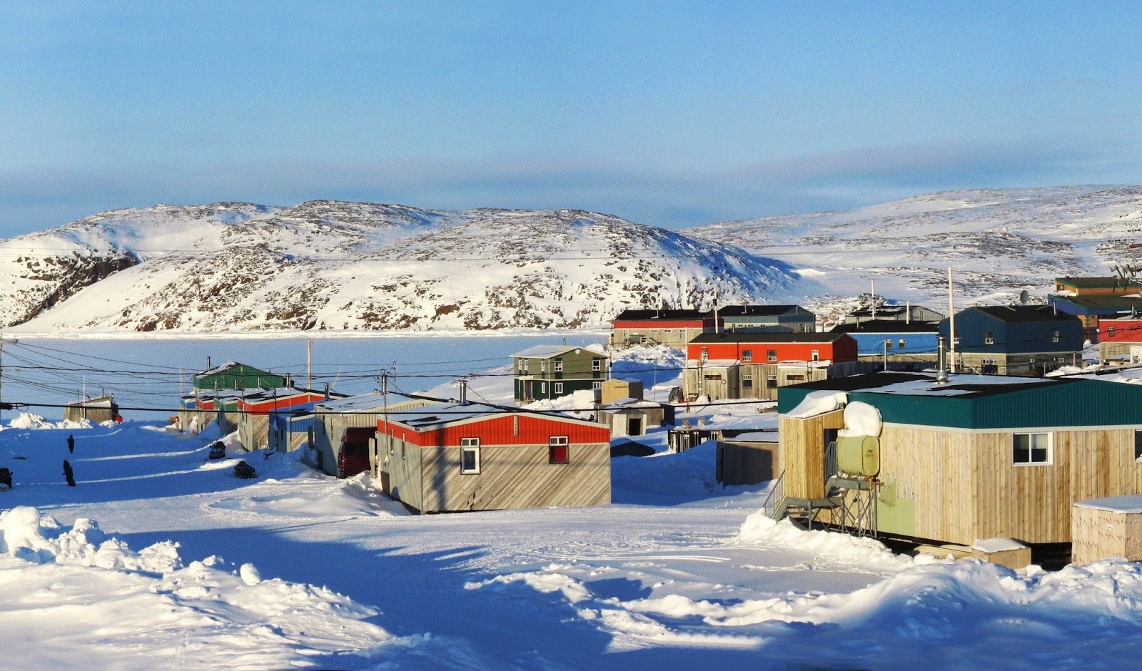 Ultima Thule: Ivujivik, pretty settlement on the shores of Hudson Strait.