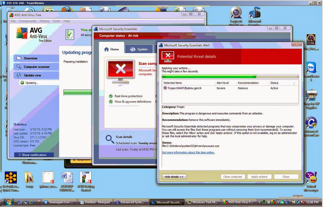 Amenazas de seguridad.: Tipos de amenazas de seguridad adware, spyware ...