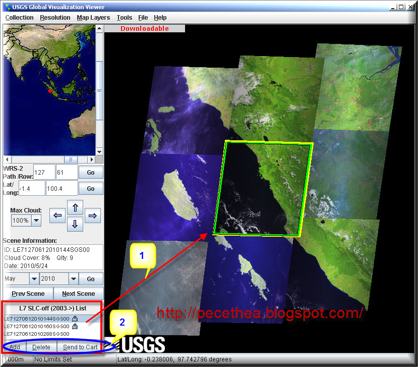 Real and Free: Cara Download Citra Landsat GRATIS dari USGS