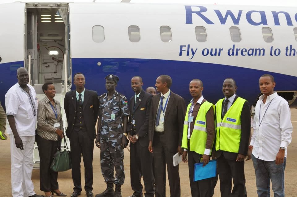 The African Aviation Tribune •: SOUTH SUDAN: (Pics) Rwandair begins its ...