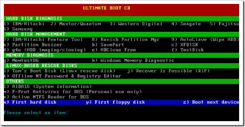 Ultimate Boot CD 5.02 | Computer Software