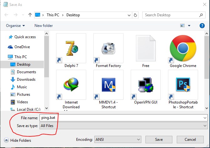 Cara Membuat Ping CMD Otomatis Menggunakan Notepad | PrijayaBlog