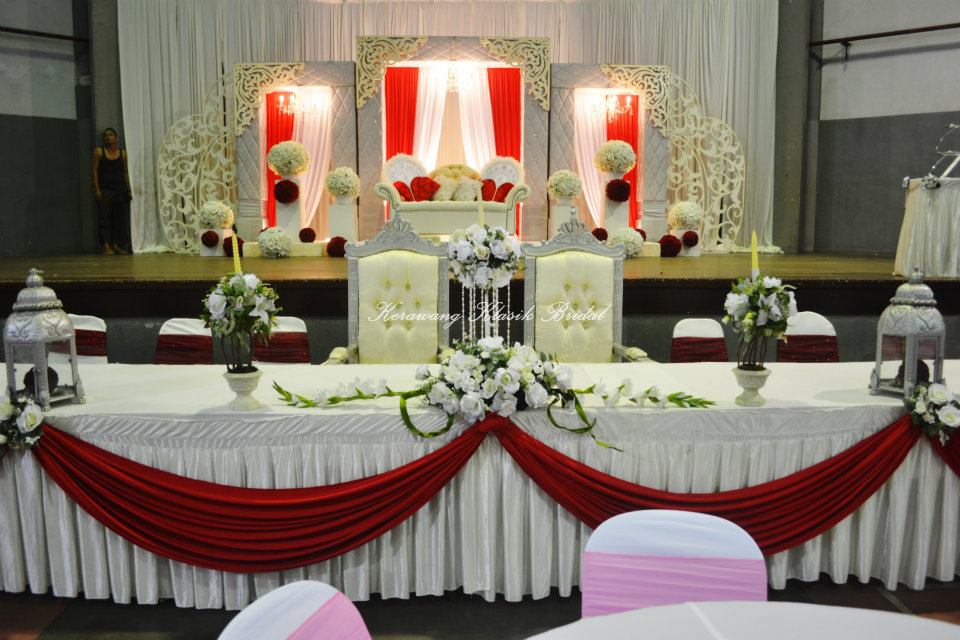 Kerawang Klasik: Hiasan Dewan dan Meja Pengantin untuk Majlis Resepsi ...