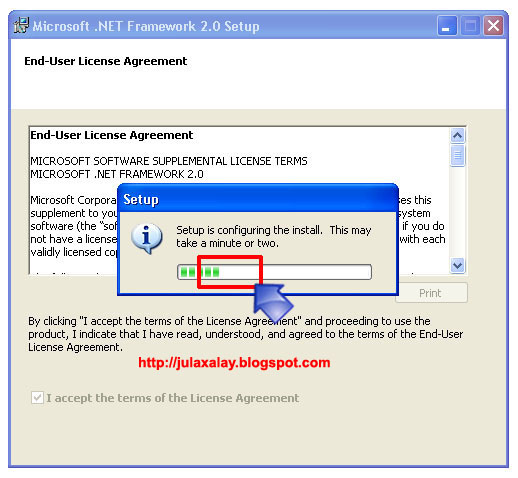 Instal Software Microsoft NET Framework