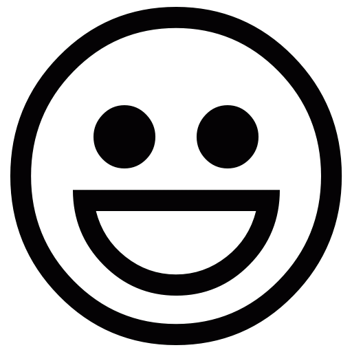 20 Black and White Smileys | Smiley Symbol