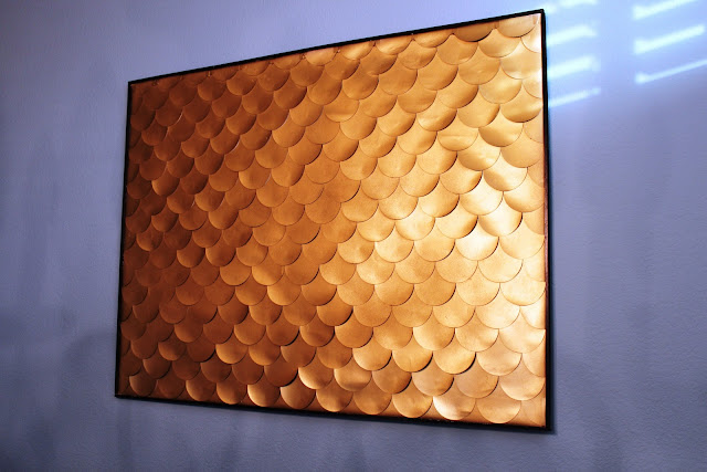 love tenfold: diy | fish scale art